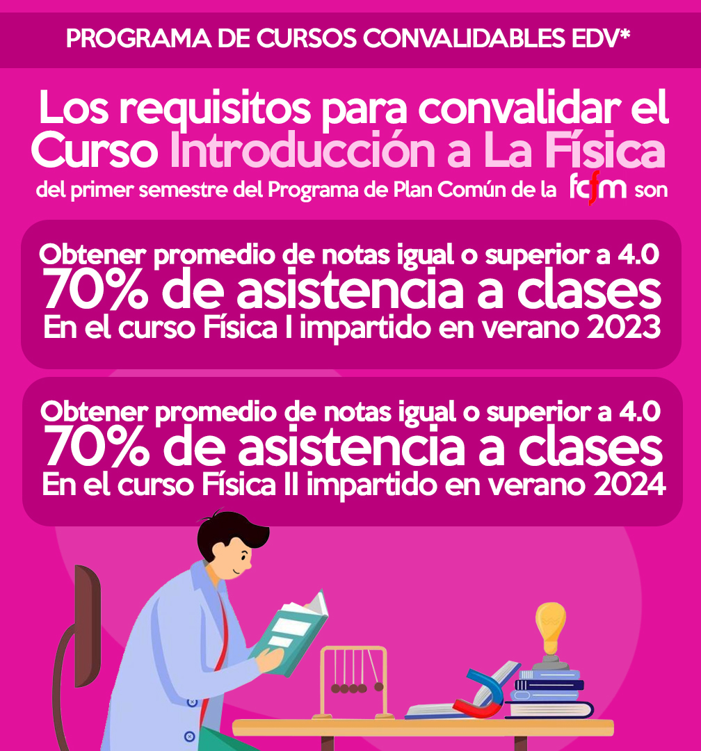 Cursos Convalidables - EdV Universidad de Chile Cursos Convalidables - EdV Universidad de Chile